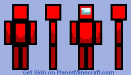 Red and White Limited Edition Minecraft Skin