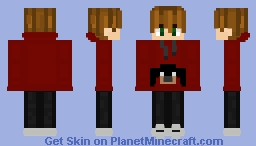 Boy Brown hair Minecraft Skin