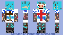 knight broken armor Minecraft Skin