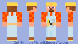 Steve the builder Minecraft Skin