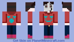 Evolution of my skin Minecraft Skin