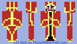 The Red Corruption Shadow Minecraft Skin