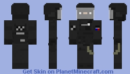 French RAID Minecraft Skin