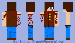 guy with no arm Minecraft Skin