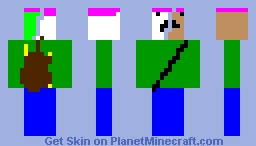 MARIACHI NINJA TURTLE SIRENHEAD Minecraft Skin