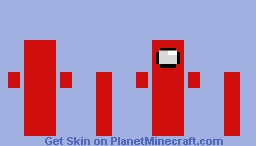 Sus Red (AMONG US) Minecraft Skin
