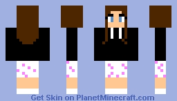 girl in under wear lol Minecraft Skin