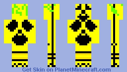 Radioactive skin Minecraft Skin