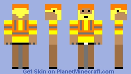 Traffic Controller Minecraft Skin
