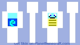 ghost fox Minecraft Skin