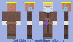 Pandemic villager Minecraft Skin