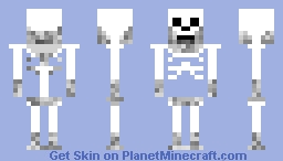 Skeleton Boy/Girl Minecraft Skin