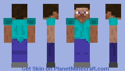 Minecraft Steve Story Mode Style Minecraft Skin