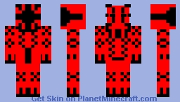 lava monster Minecraft Skin