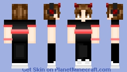 Devil Gamer >:)) Minecraft Skin