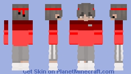 _Itz_Edward (rojo) Minecraft Skin