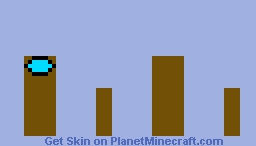 Brown Among Us Person Minecraft Skin
