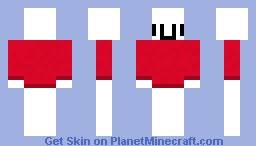 Happy Red Sweater Minecraft Skin