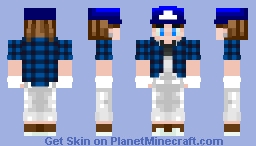 Meggy Spletzer redesign (SMG4 operation reupload) Minecraft Skin
