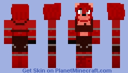 FNIA Foxtrap/Scrap-Foxy Minecraft Skin