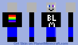 BLM and Pride skin Minecraft Skin