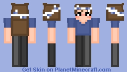 With Blush Minecraft Skin