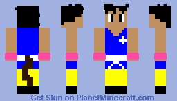 Kid Goku GT Minecraft Skin