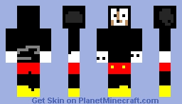 Mickey Minecraft Skin
