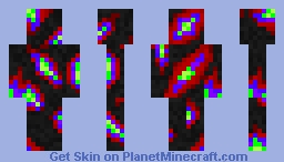 Rifts of Malice (Dark Mode) Minecraft Skin