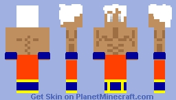Goku Mastered Ultra Instinct Minecraft Skin