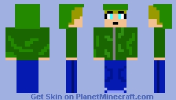 A kid wearing a jacket Minecraft Skin
