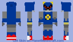 Metal Sonic Minecraft Skin
