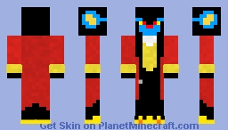 Nova Luxray Minecraft Skin