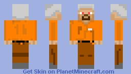 Prisoner Steve [Minecraft Skin] Minecraft Skin