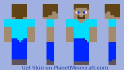Basic texture remake (Steve) Minecraft Skin