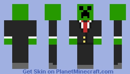 Party Plastic Creeper [Minecraft Birthday Skin Pack] Minecraft Skin