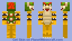 Bowser [Wiiu + Switch Skin] Minecraft Skin