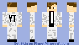 white suit Minecraft Skin