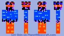 Lava-Water-King Minecraft Skin