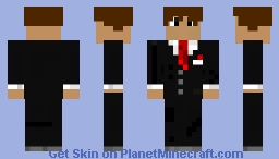 Costume Man Minecraft Skin