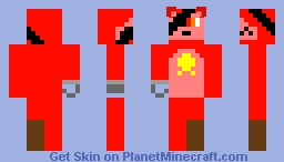 rockstar foxy Minecraft Skin
