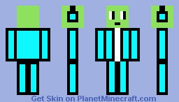 Gamer Turtle Minecraft Skin