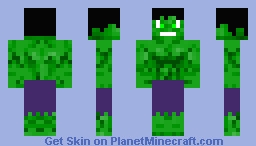 Hulk Minecraft Skin