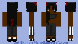 demon girl Minecraft Skin