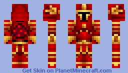 Redstone Knight Minecraft Skin