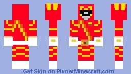 Fastfood Rangers Red Ranger Minecraft Skin