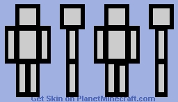 Humanoid Minecraft Skin