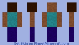 Cursed Steve Minecraft Skin