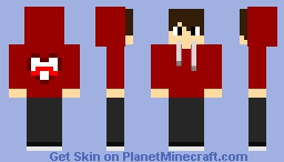 LoverFella Hoodie Minecraft Skin