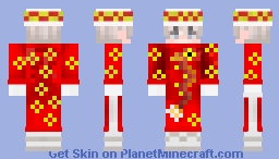 An new year skin Minecraft Skin